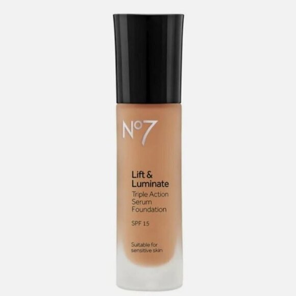 No 7 | Makeup | No7 Lift Luminate Triple Action Serum Foundationlatte ...